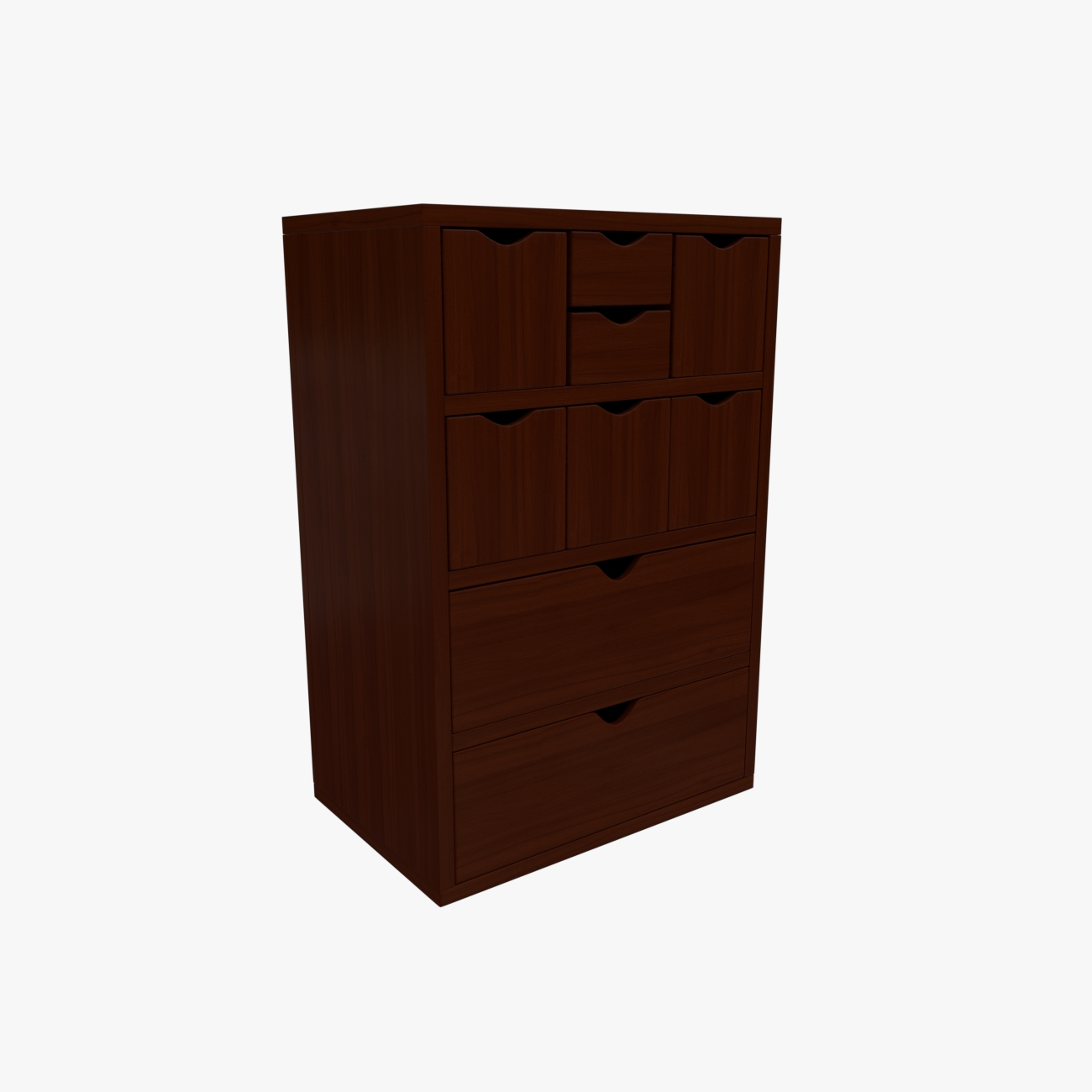3d model cabinet dae box
