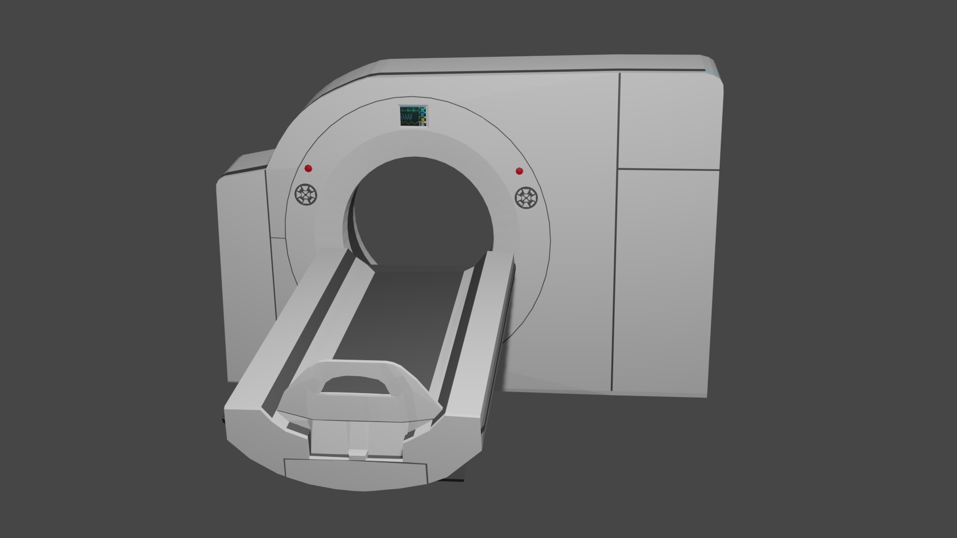 CT Scanner 3D - TurboSquid 2001332