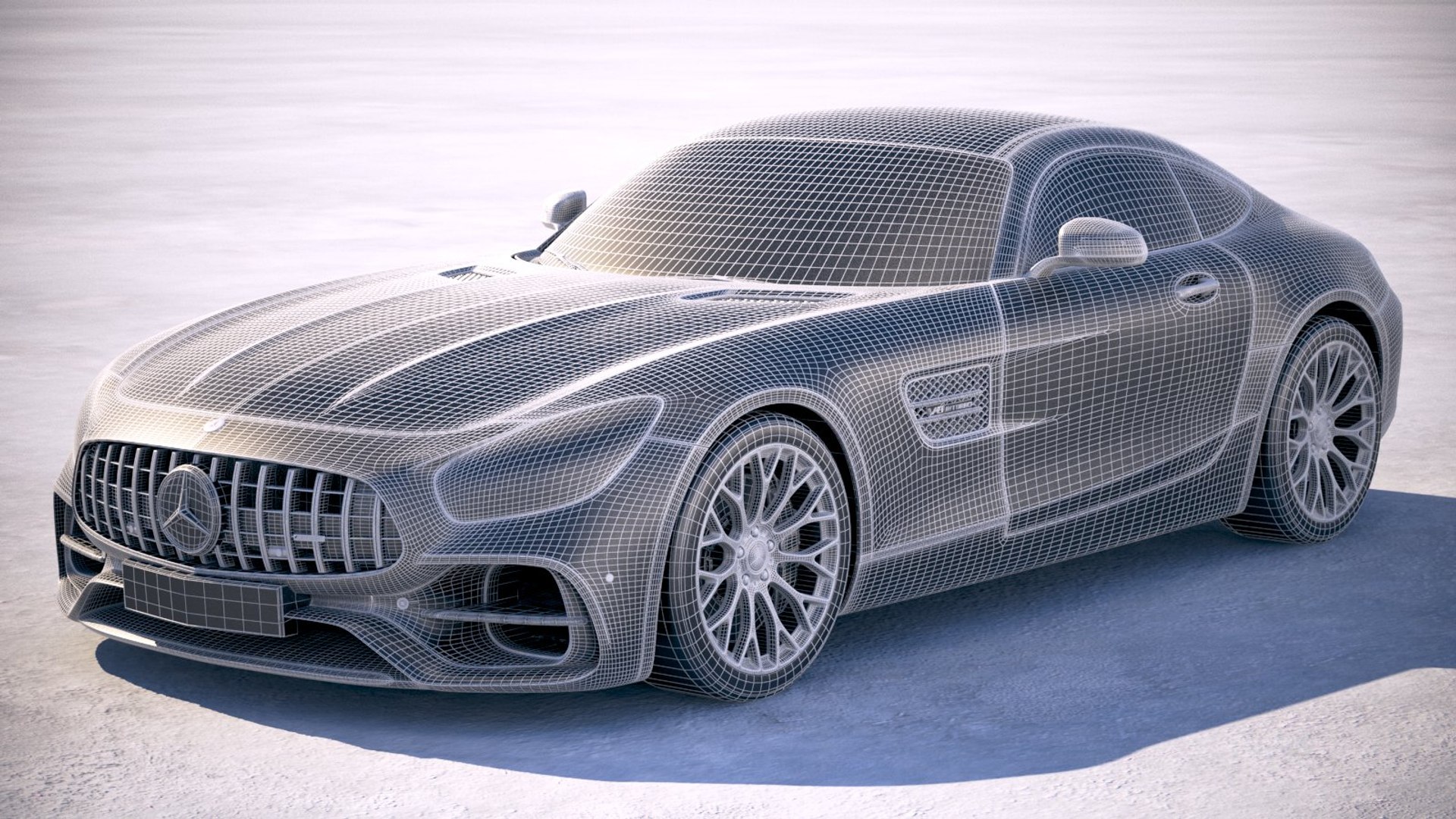 3D mercedes amg gt - TurboSquid 1363085