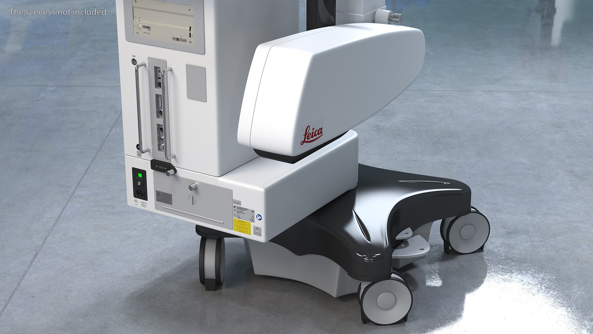 Precision Surgical Microscope Leica M530 OHX Rigged 3D model ...