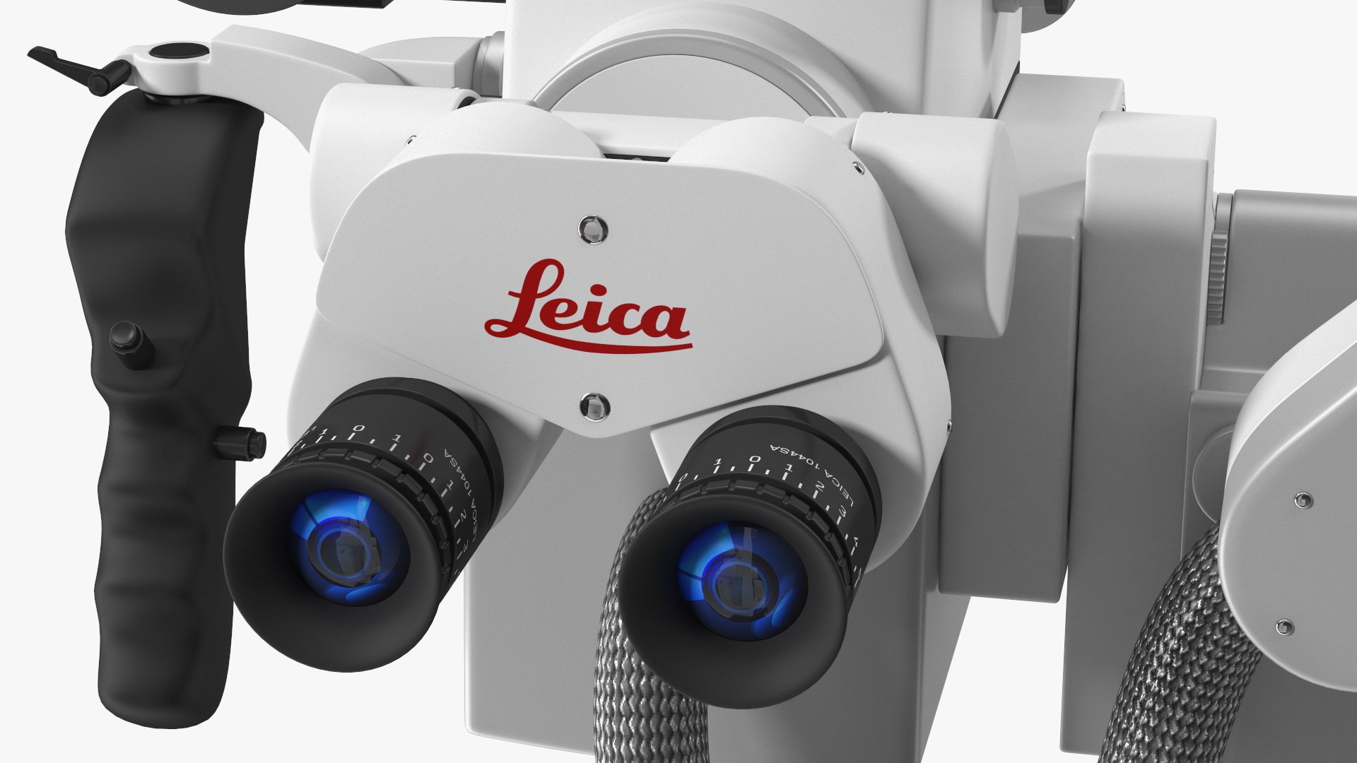 Precision Surgical Microscope Leica M530 OHX Rigged 3D model ...