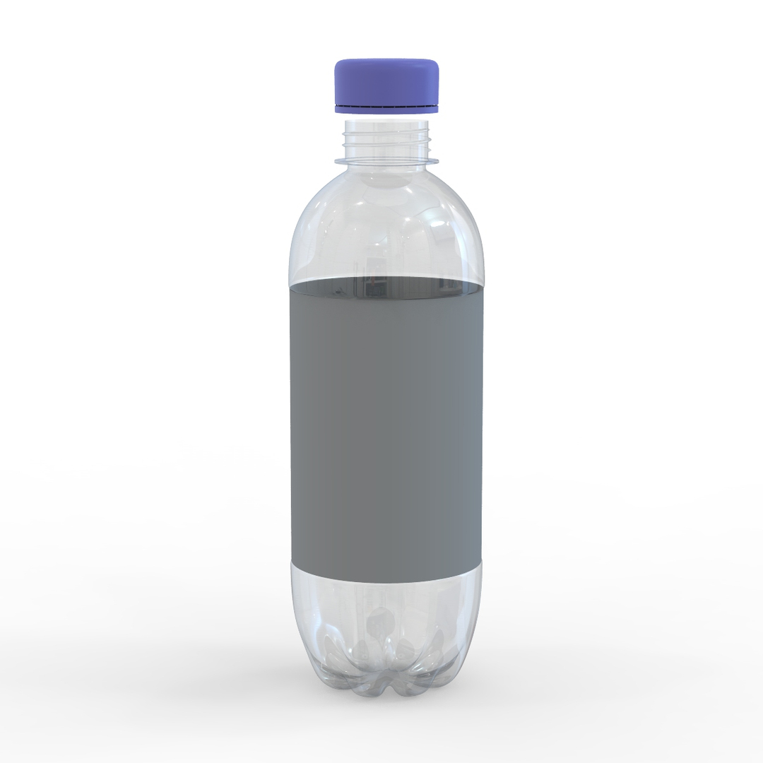 Plastic Bottle 3D Model - TurboSquid 1236383