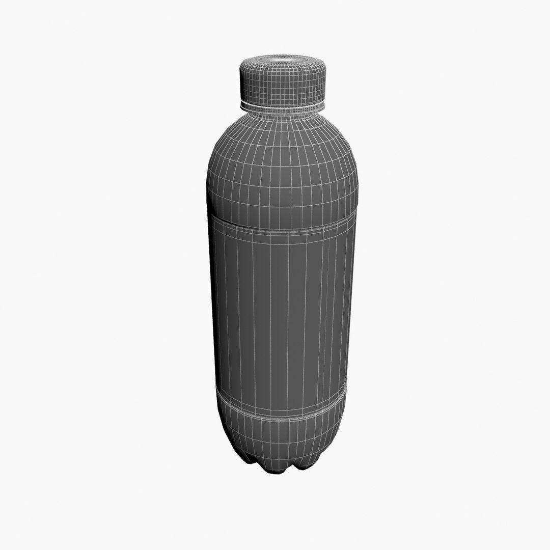 Plastic Bottle 3D Model - TurboSquid 1236383