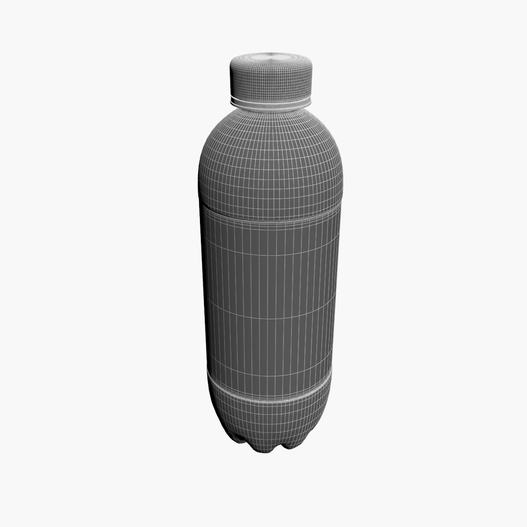 Plastic Bottle 3D Model - TurboSquid 1236383