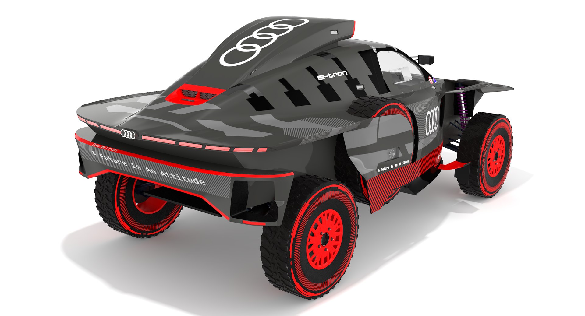 Audi RS Q e tron E2 Dakar Rally Electric OFF Road SUV model ...
