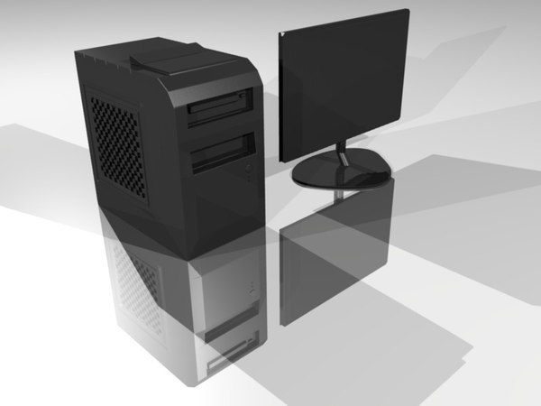 Desktop Computer 3D Models for Download | TurboSquid
