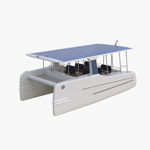 Solar Catamaran 3D - TurboSquid 1986572