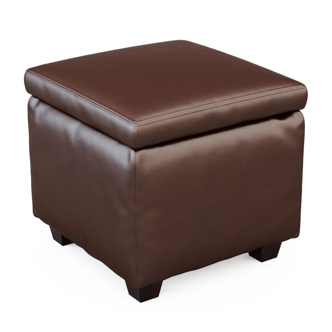 3d Model Cubes Ottoman