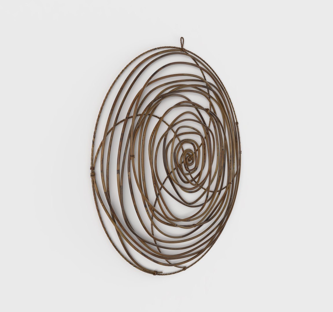 Circle Rattan Wall Art 3D Model - TurboSquid 1700758