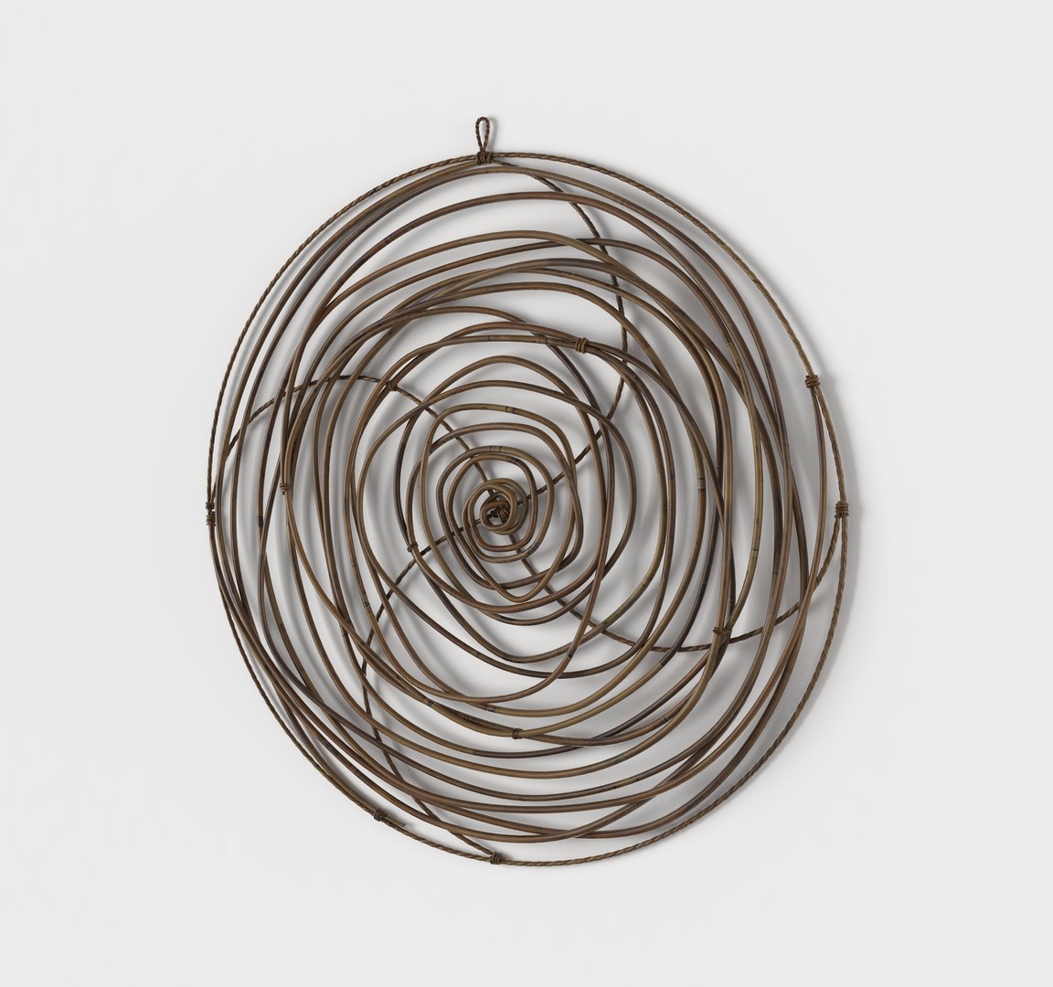 Circle Rattan Wall Art 3D Model - TurboSquid 1700758