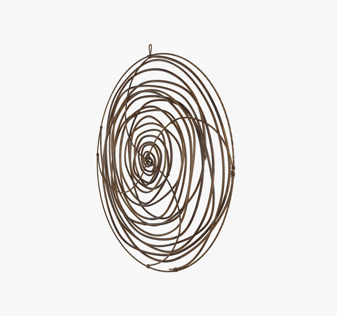 Circle Rattan Wall Art 3D Model - TurboSquid 1700758