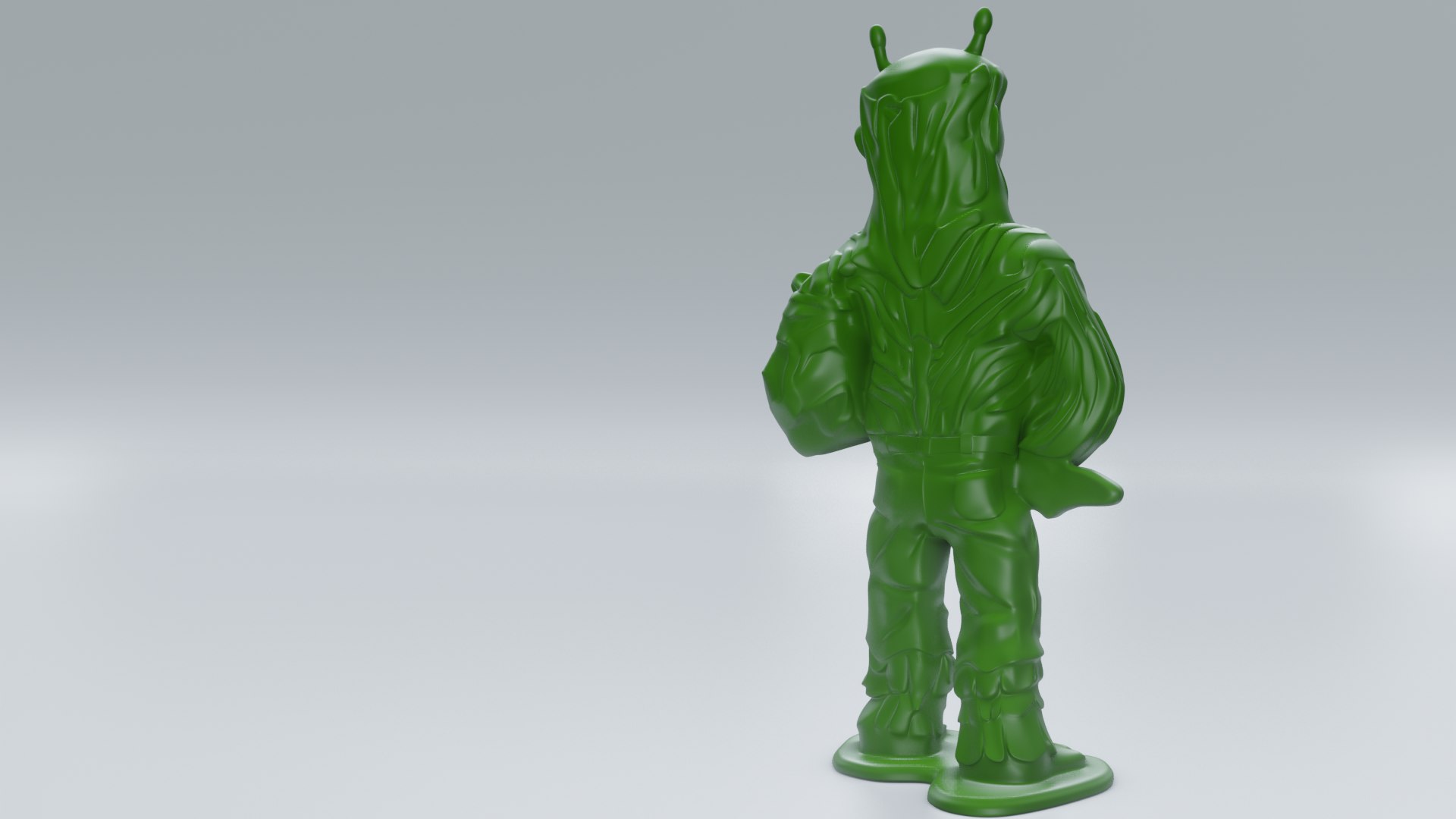 3D Retro Plastic Alien Figure 04 Model - TurboSquid 1899137