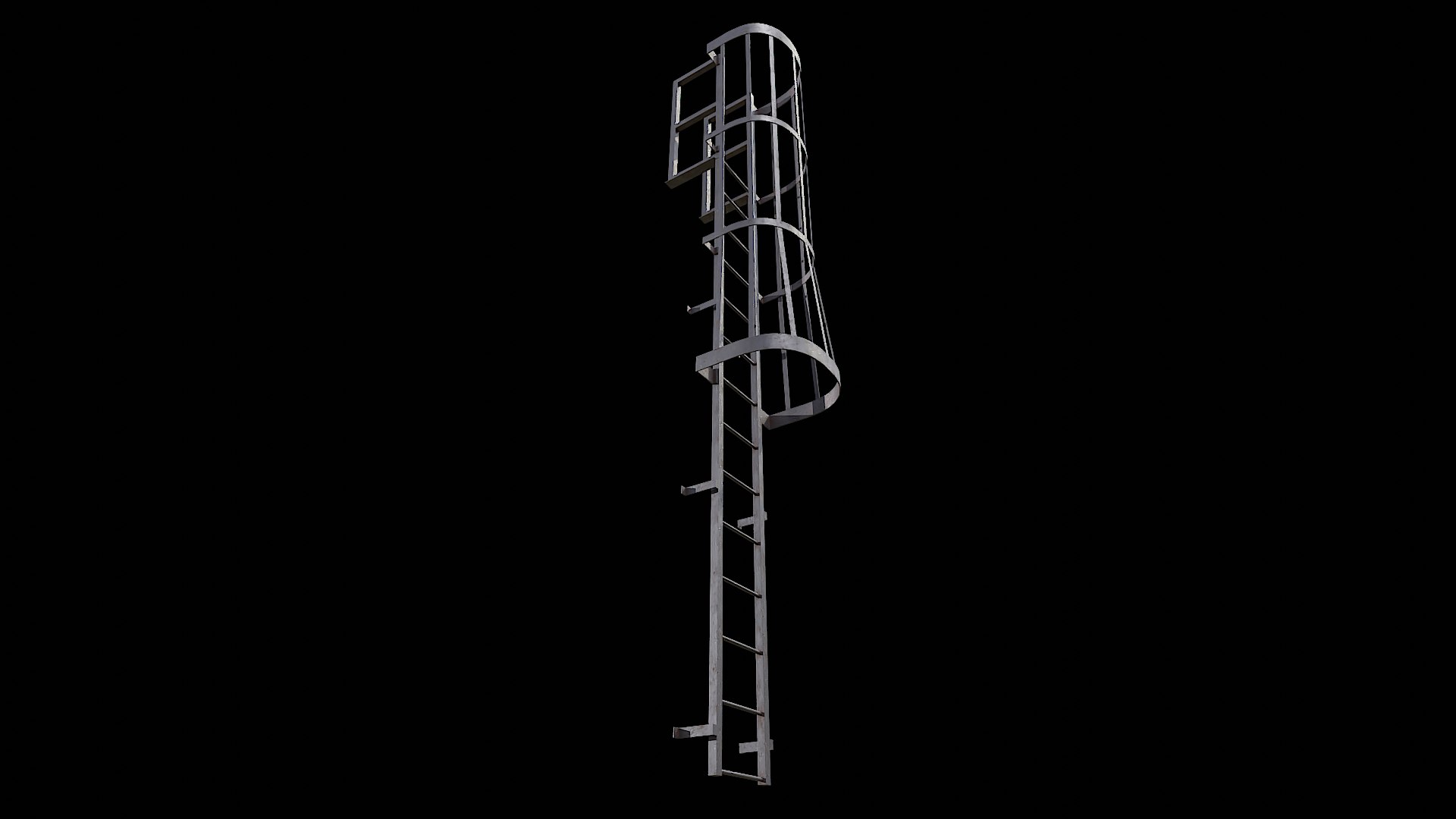 3D Cage - Safety Step - TurboSquid 1633893