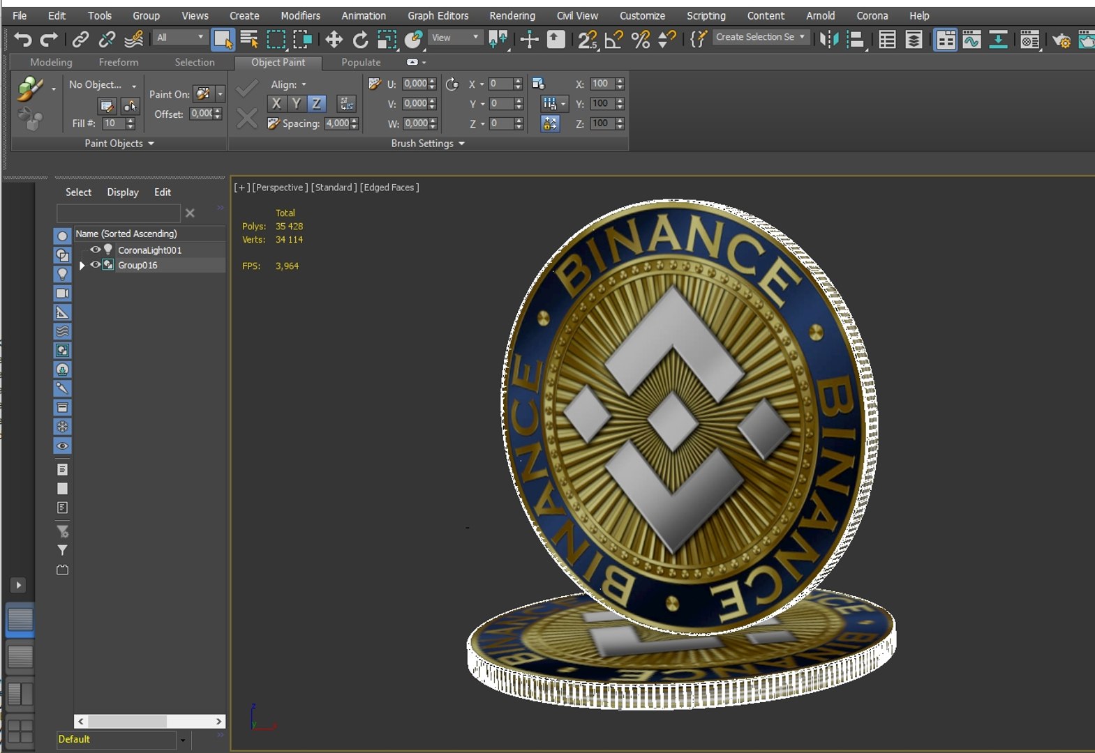 Binance Coins BNB 3D Model - TurboSquid 1724770