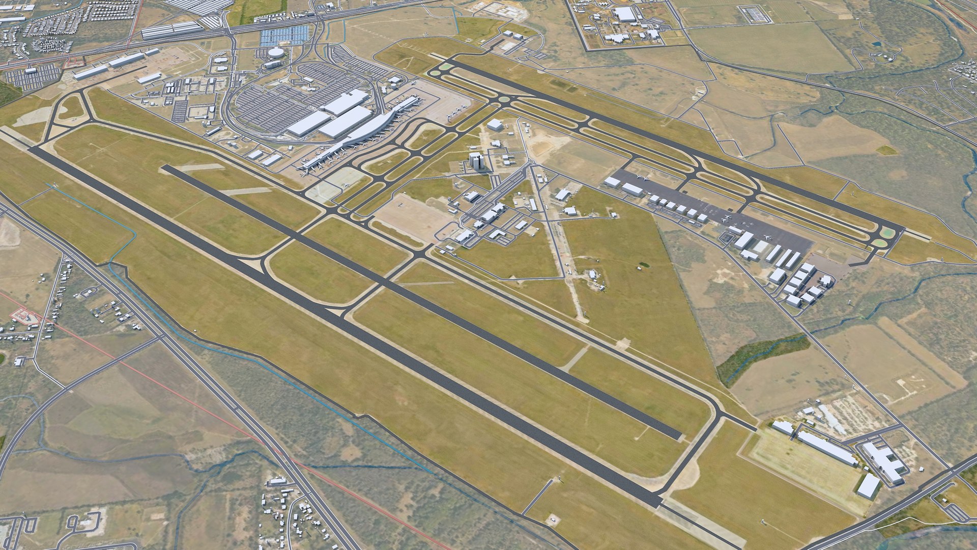 3D Austin Texas Model - TurboSquid 1719295