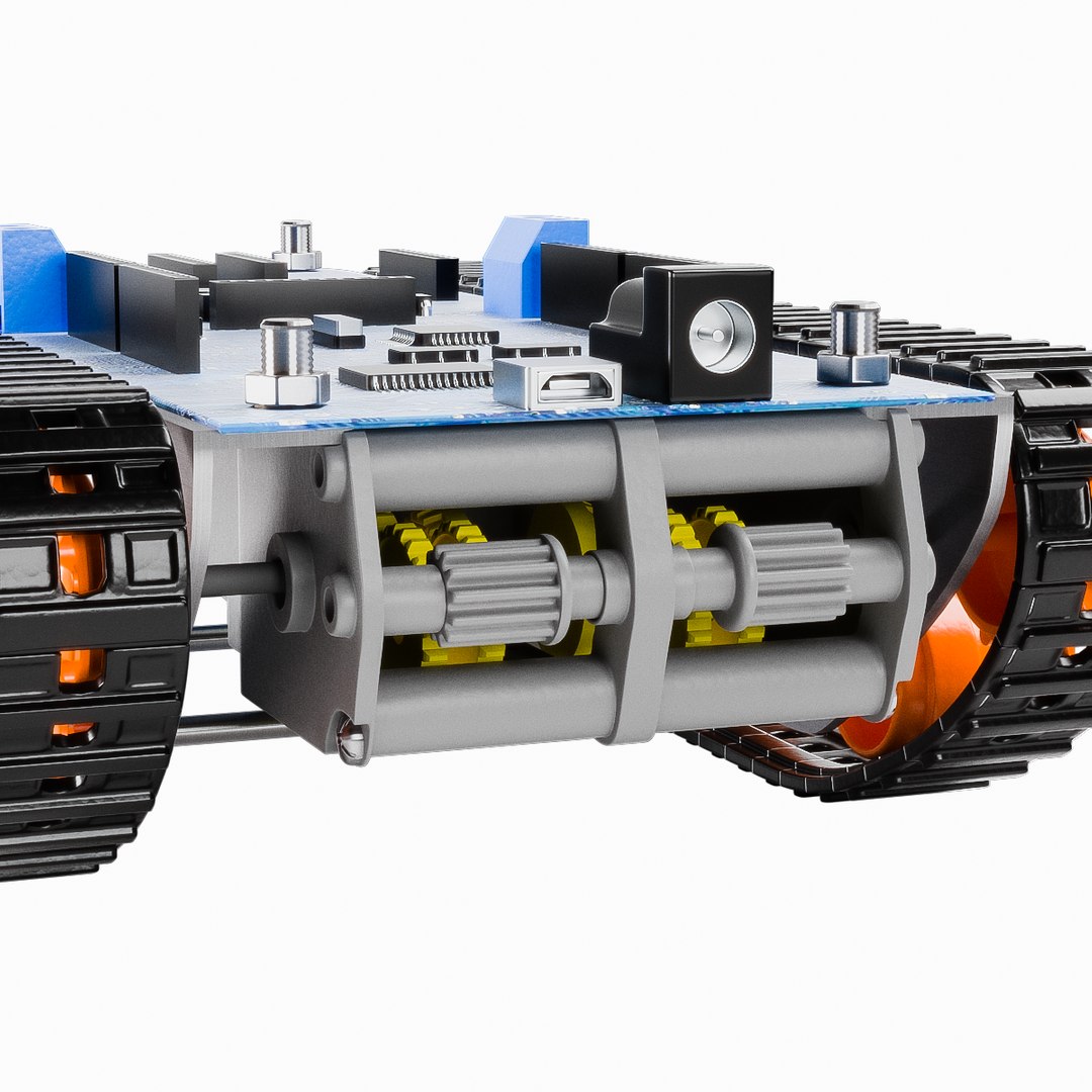 Robot Rover 3d Model