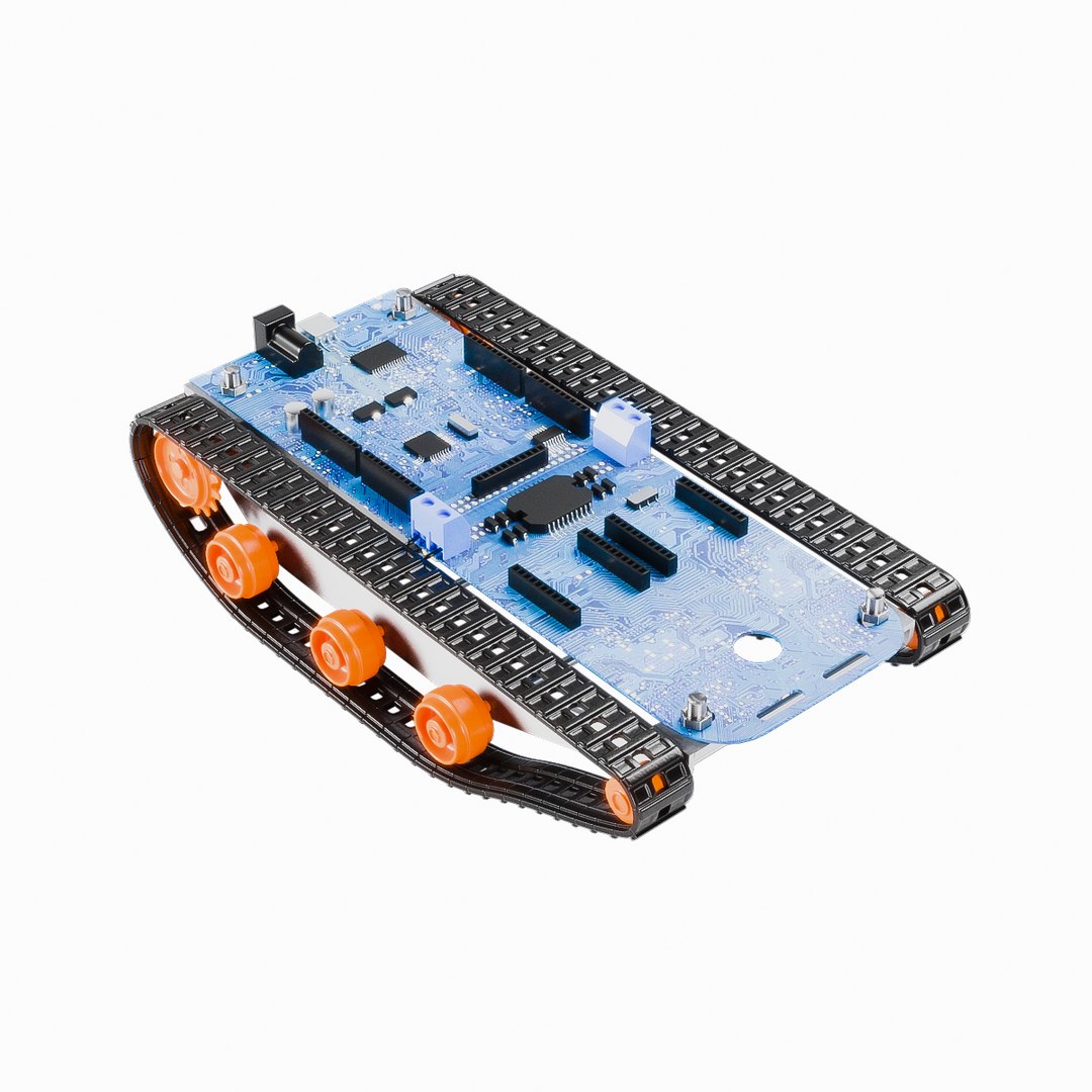 Robot Rover 3d Model