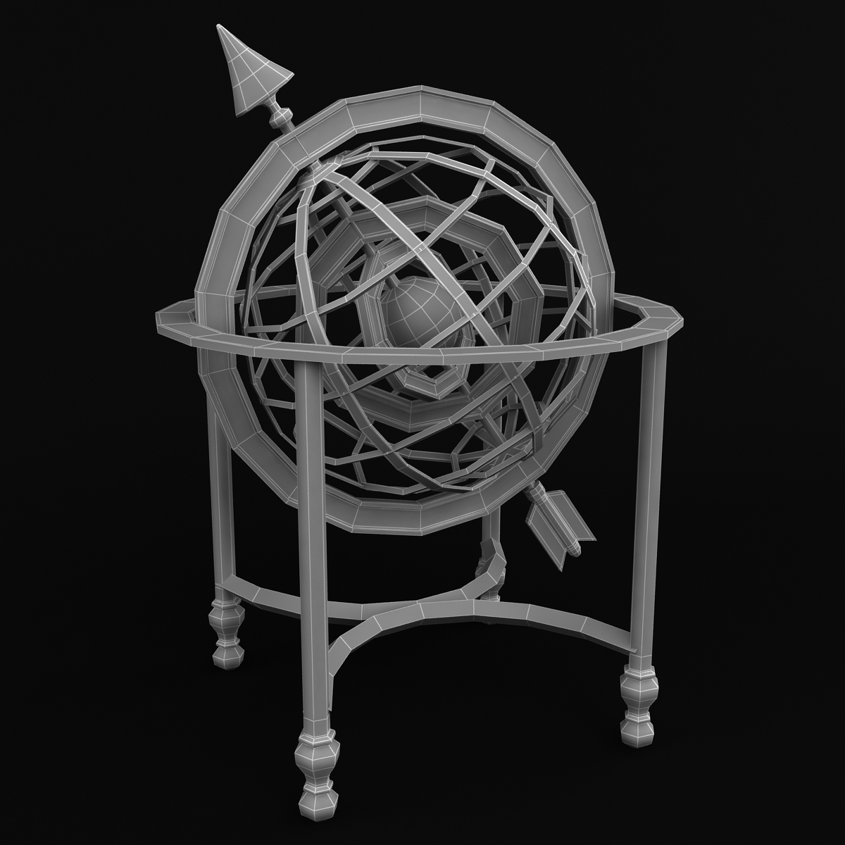 object space 3d model