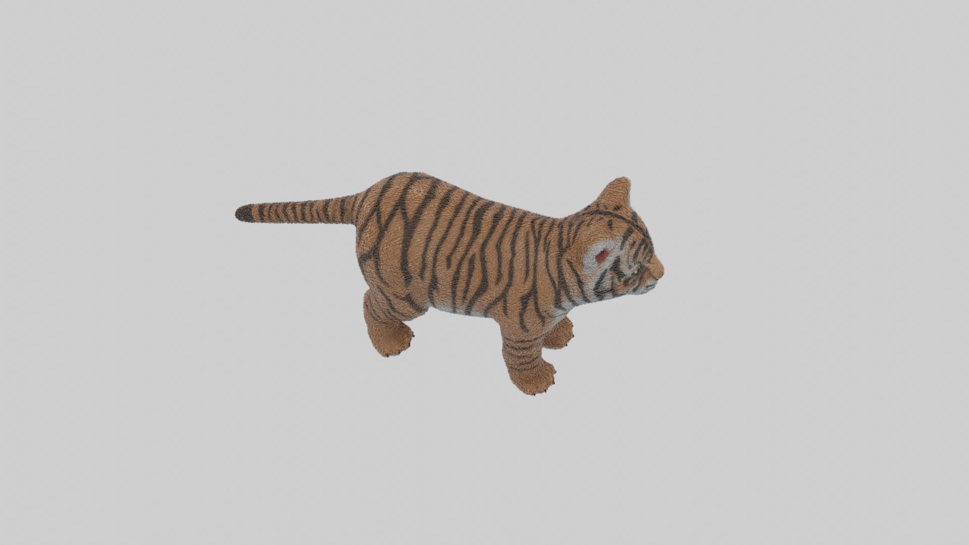 Little Tiger 3D Model - TurboSquid 2079962