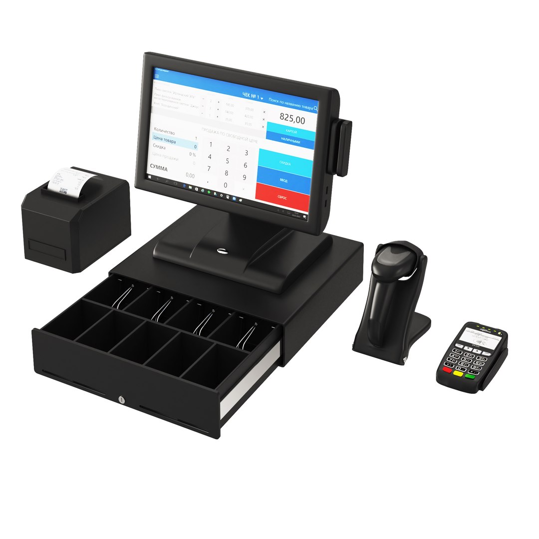 3D Pos Terminal Model - TurboSquid 1521423