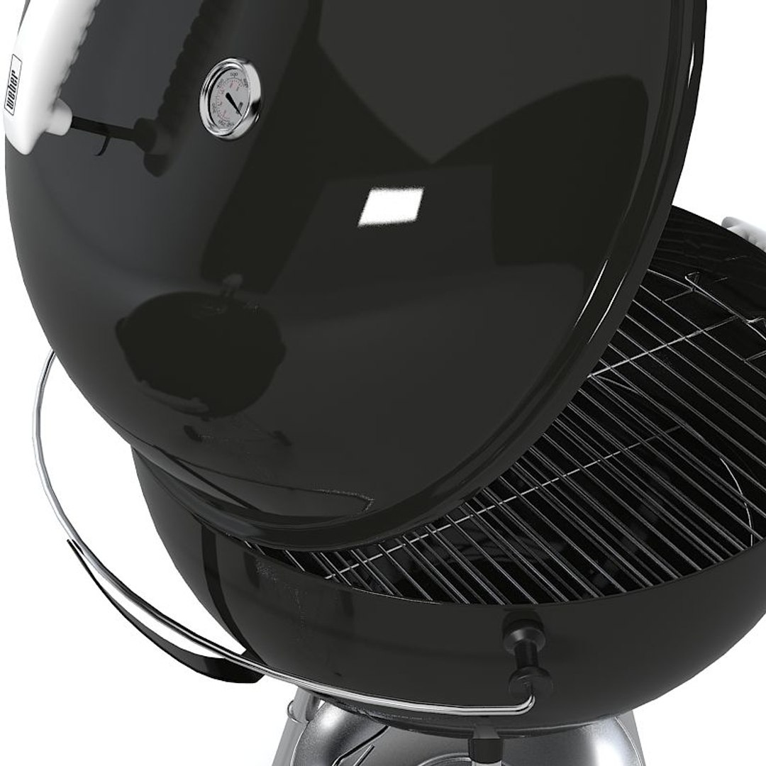 weber touch grill set 3d 3ds