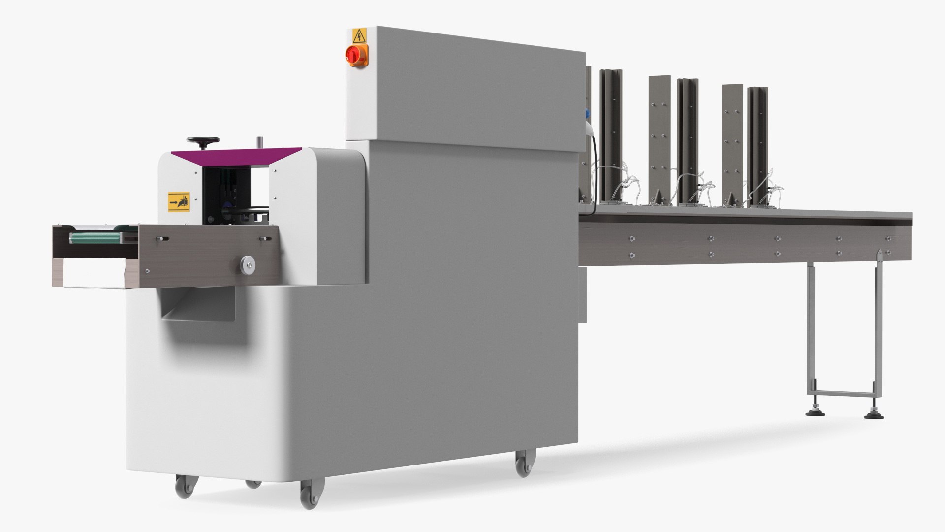 Automatic Horizontal Flow Pack Machine 3D - TurboSquid 2374862