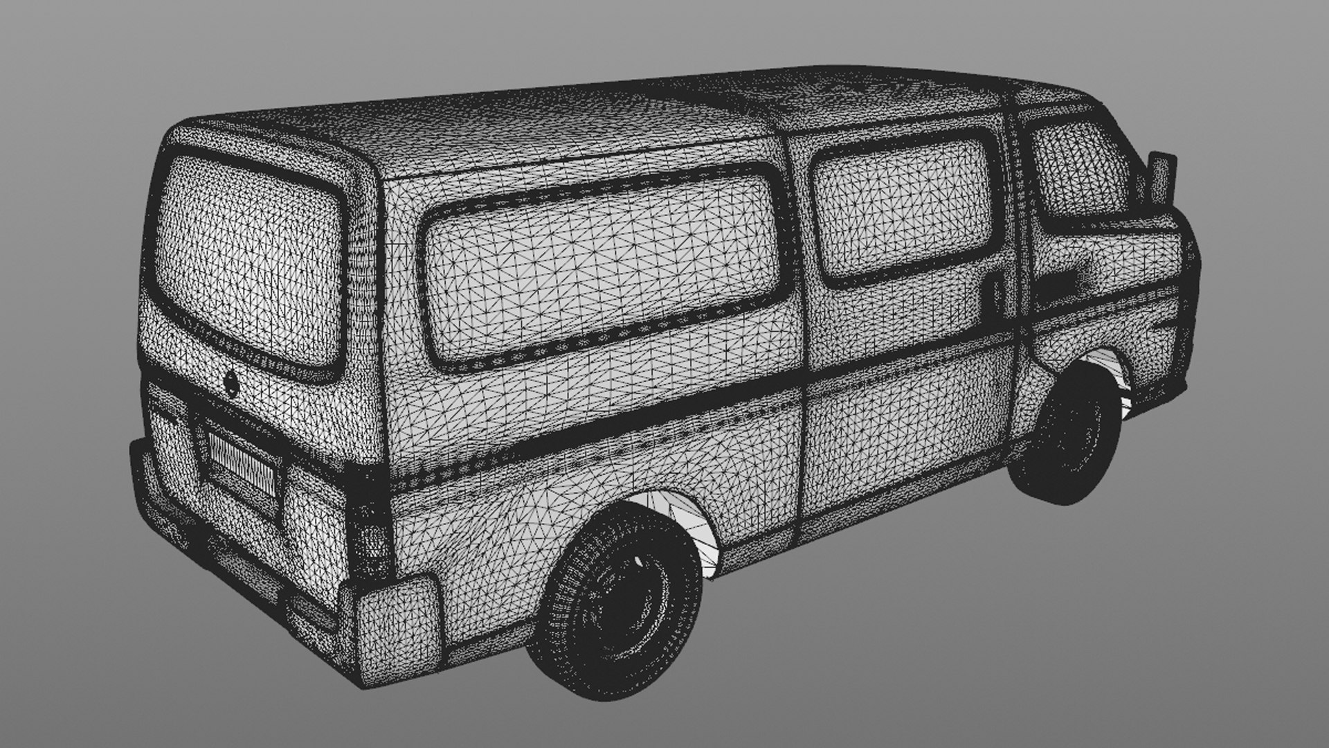 3D Model Nissan Urvan Panel Van - TurboSquid 2368224