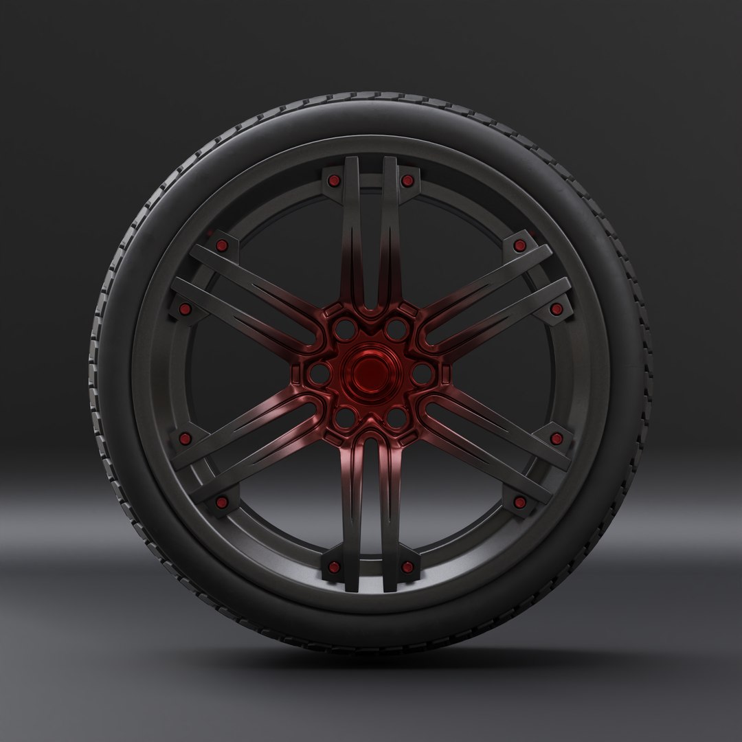 3D Generic Car Wheel N3 Model - TurboSquid 2165973