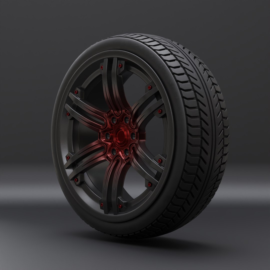 3D Generic Car Wheel N3 Model - TurboSquid 2165973
