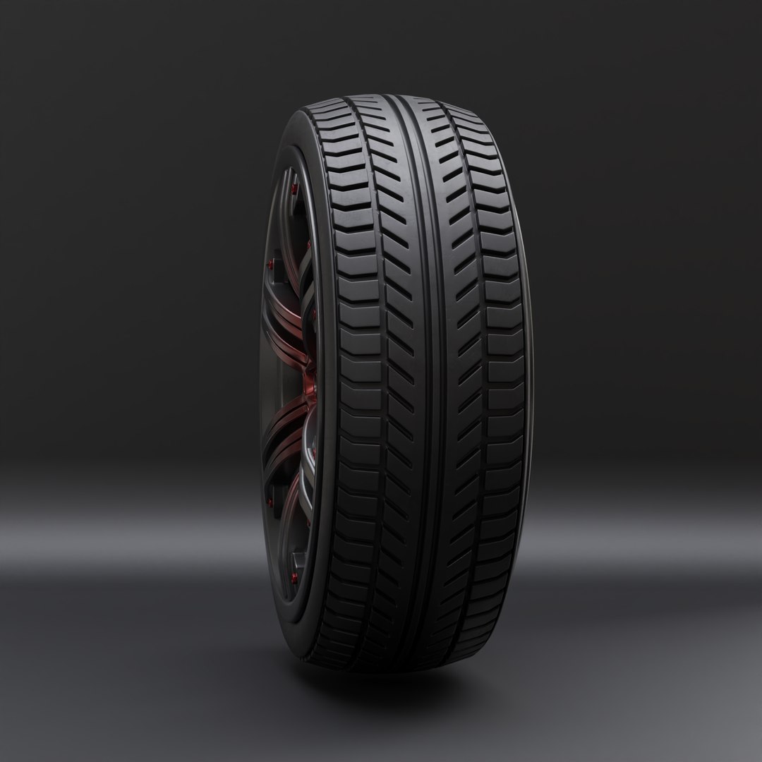 3D Generic Car Wheel N3 Model - TurboSquid 2165973