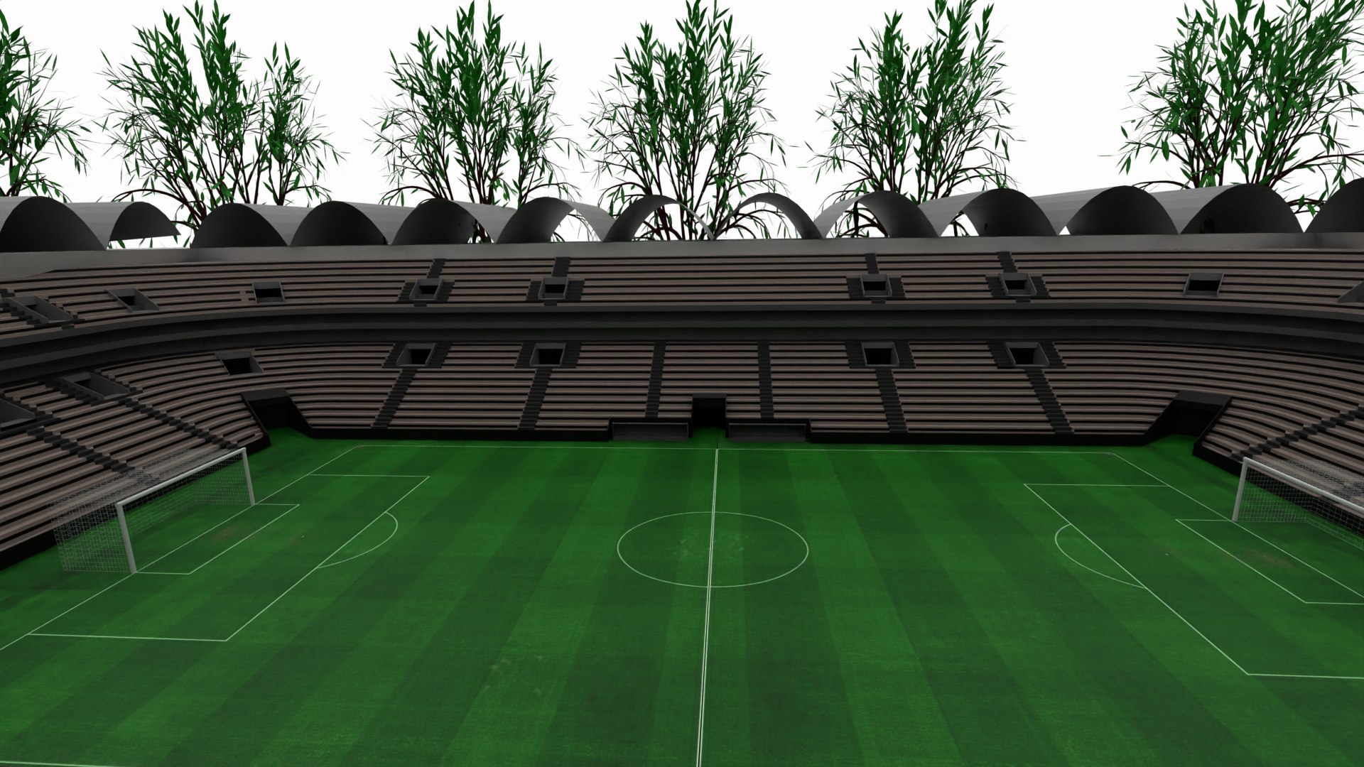 3D Soccer Stadium Model - TurboSquid 2034386
