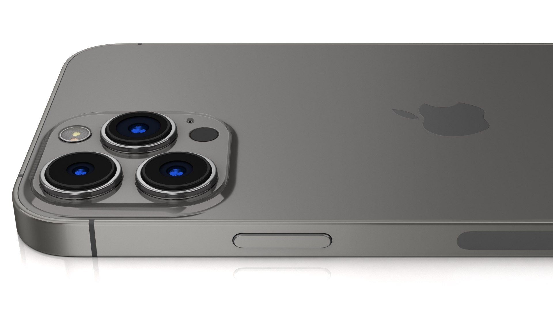 3D Apple IPhone 13 Pro Max Graphite - TurboSquid 1806350