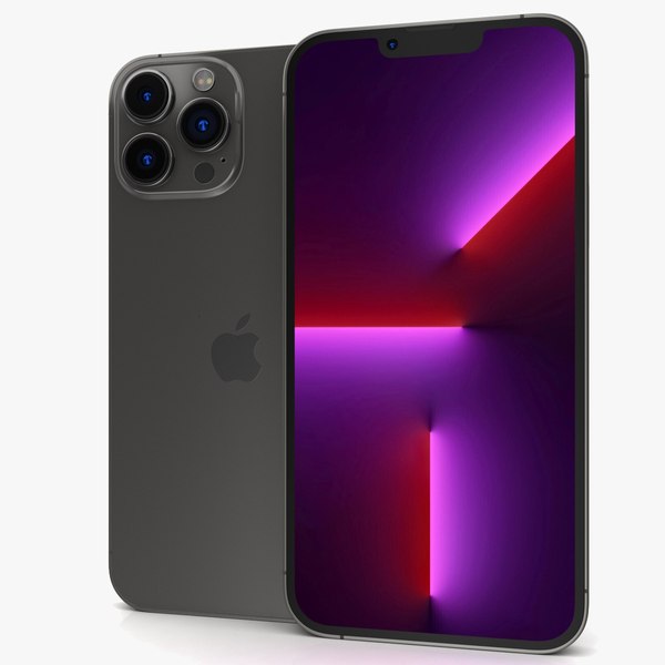 Apple iPhone 13 Pro Graphite 3D model - TurboSquid 1807181