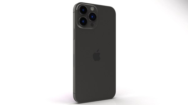 3D Apple iPhone 13 Pro Max Graphite - TurboSquid 1806350
