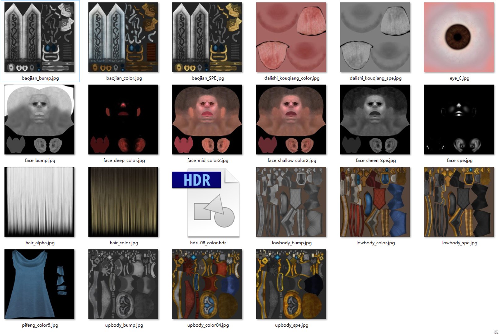 3D Cartoon Warrior Rigged Character Model - TurboSquid 1214285