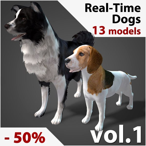 Dog 3D Models for Download | TurboSquid