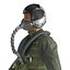 3d Ma Military Jet Fighter Pilot