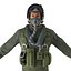 3d Ma Military Jet Fighter Pilot