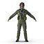 3d Ma Military Jet Fighter Pilot