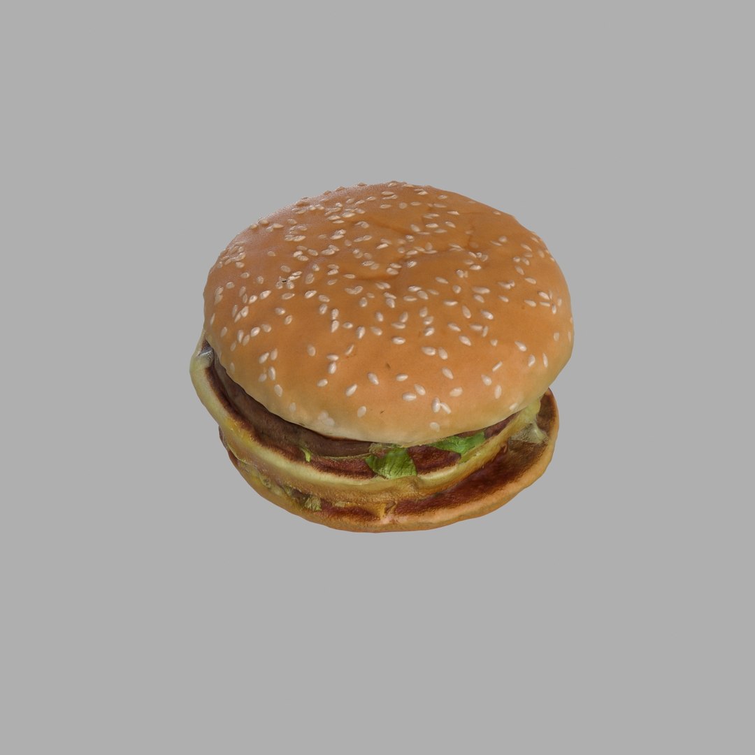 3d Burger Bigmac