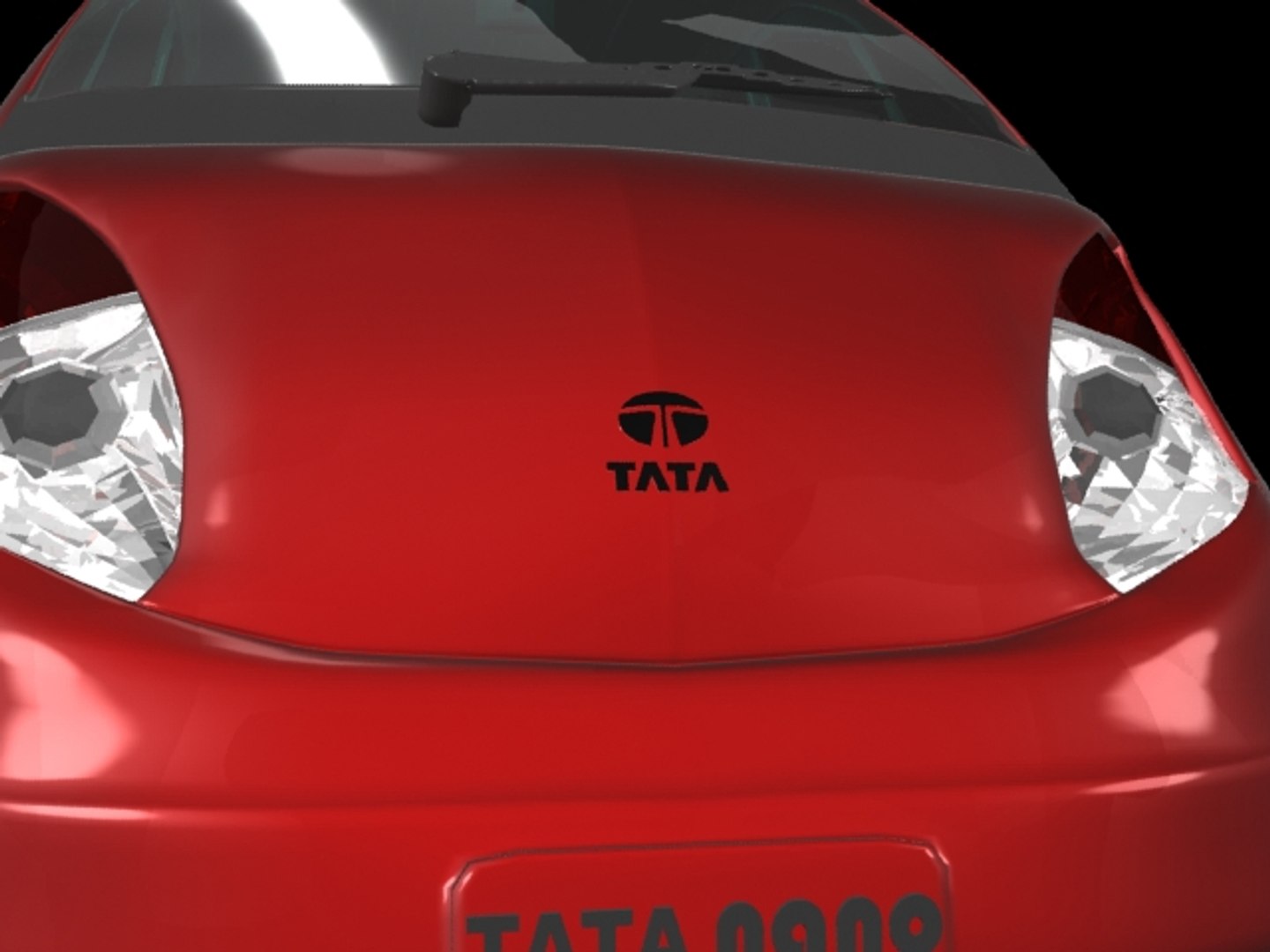 Nano Car 3d Model