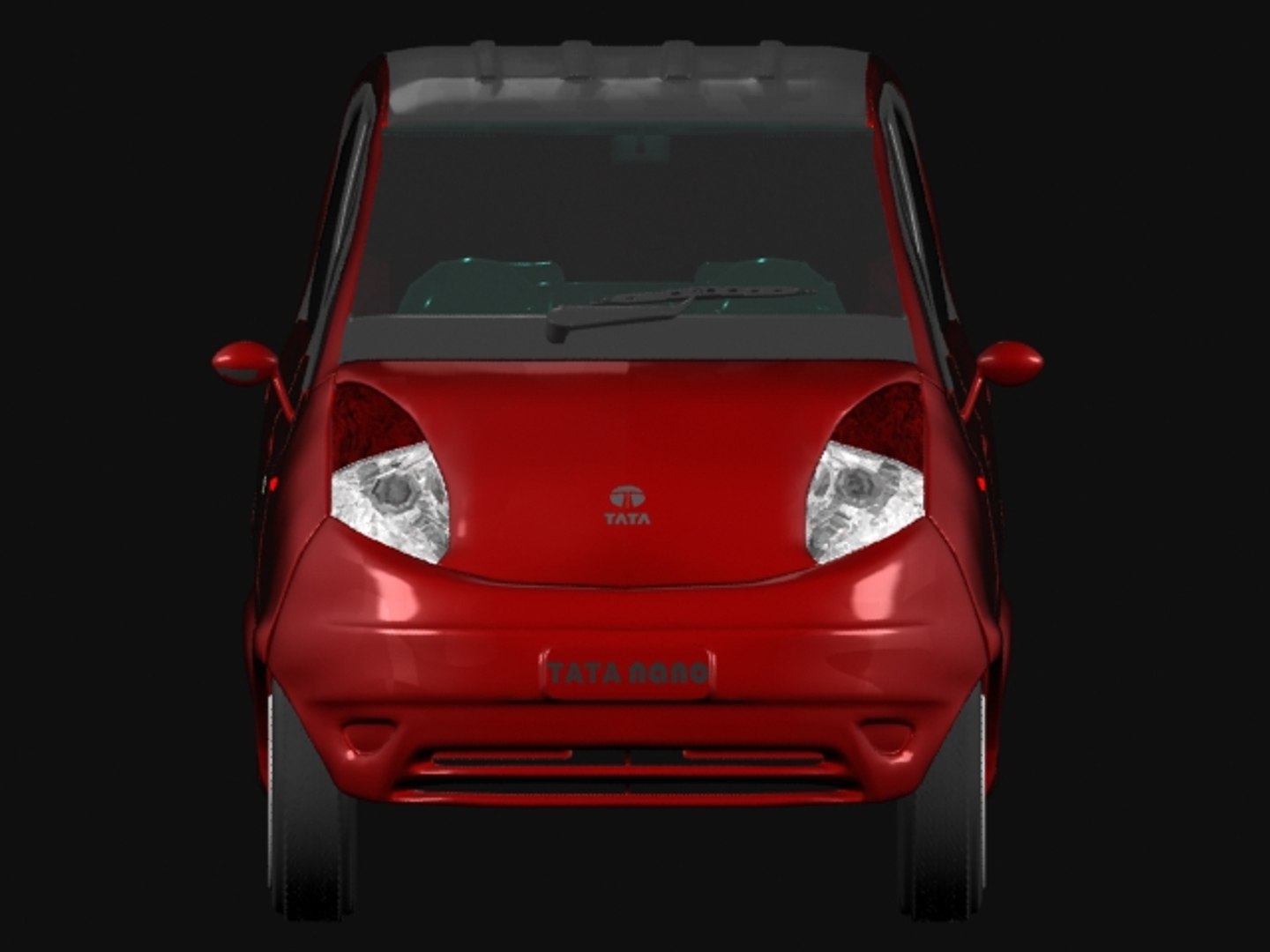 Nano Car 3d Model