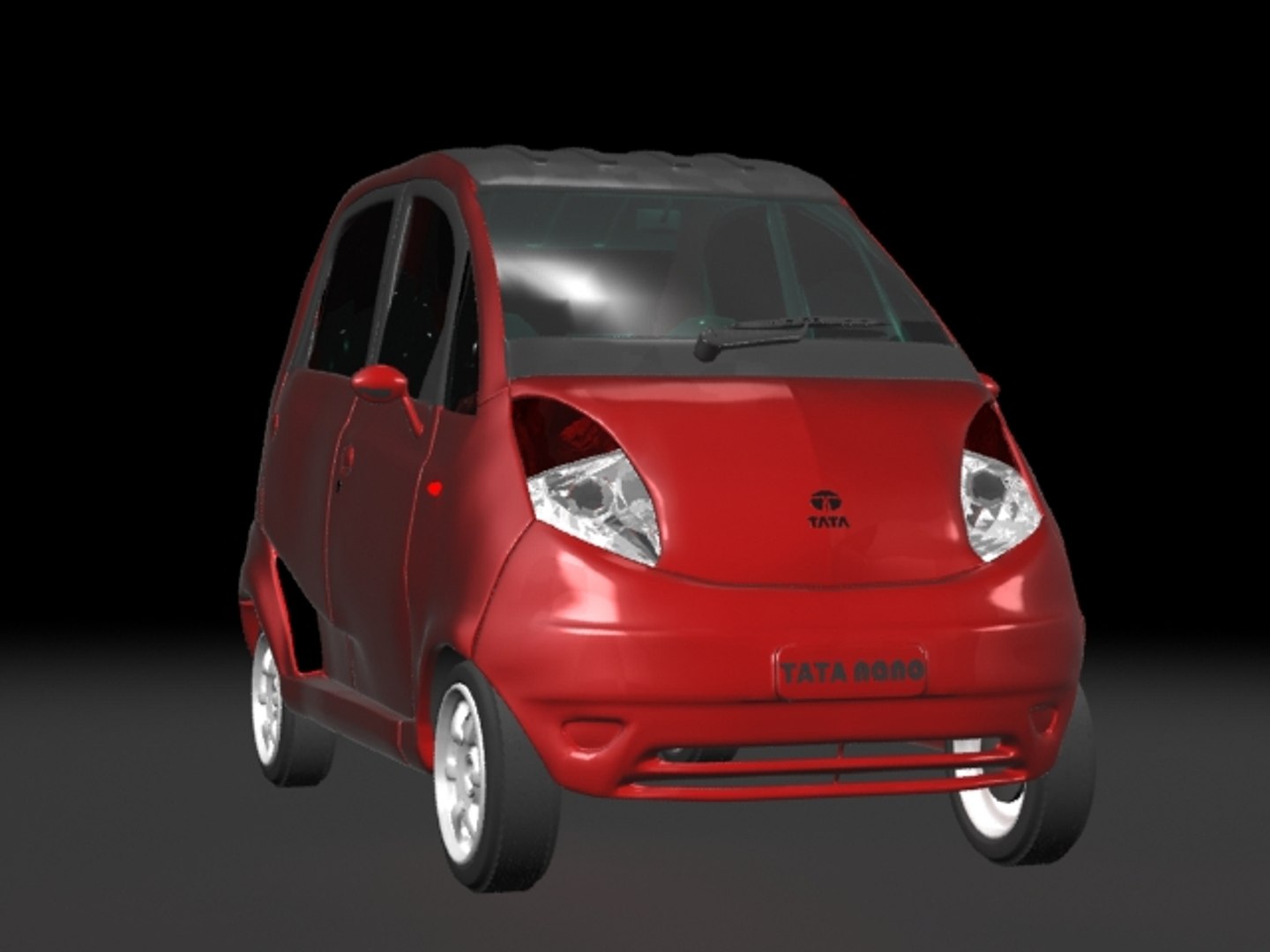 Nano Car 3d Model