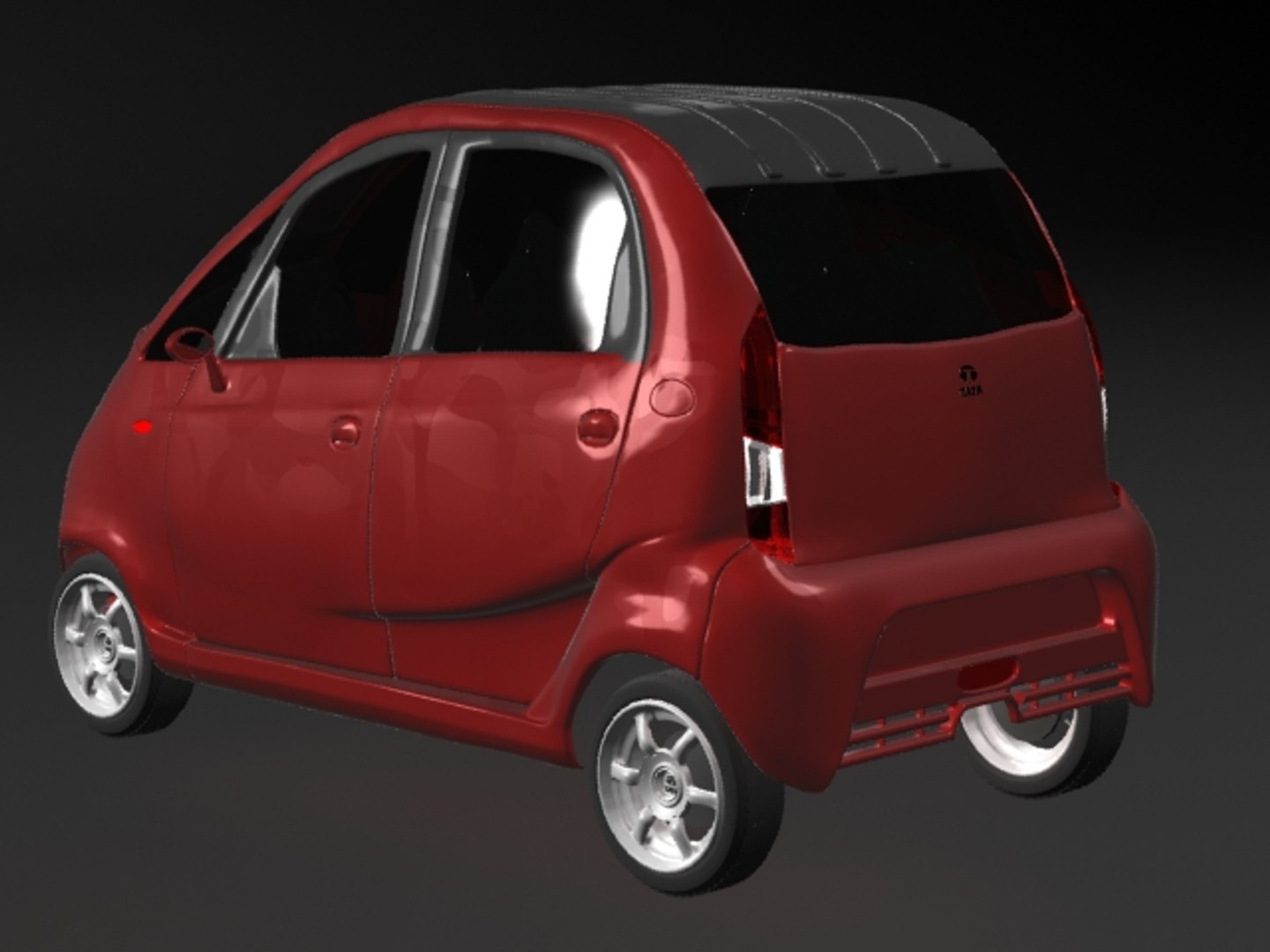 Nano Car 3d Model