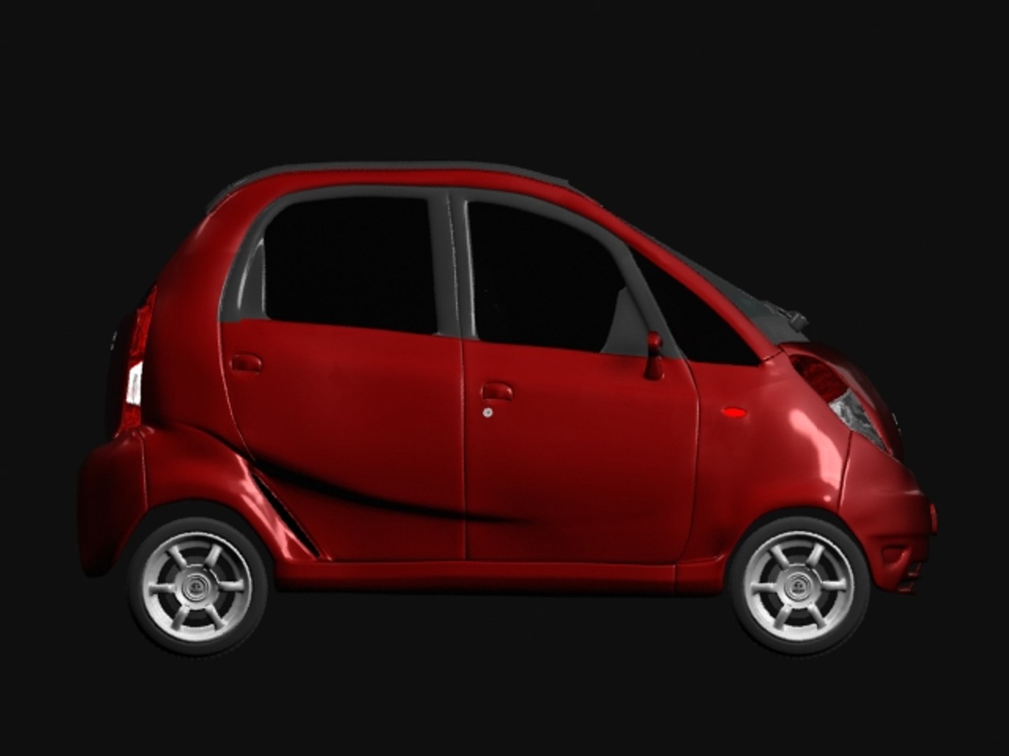 Nano Car 3d Model