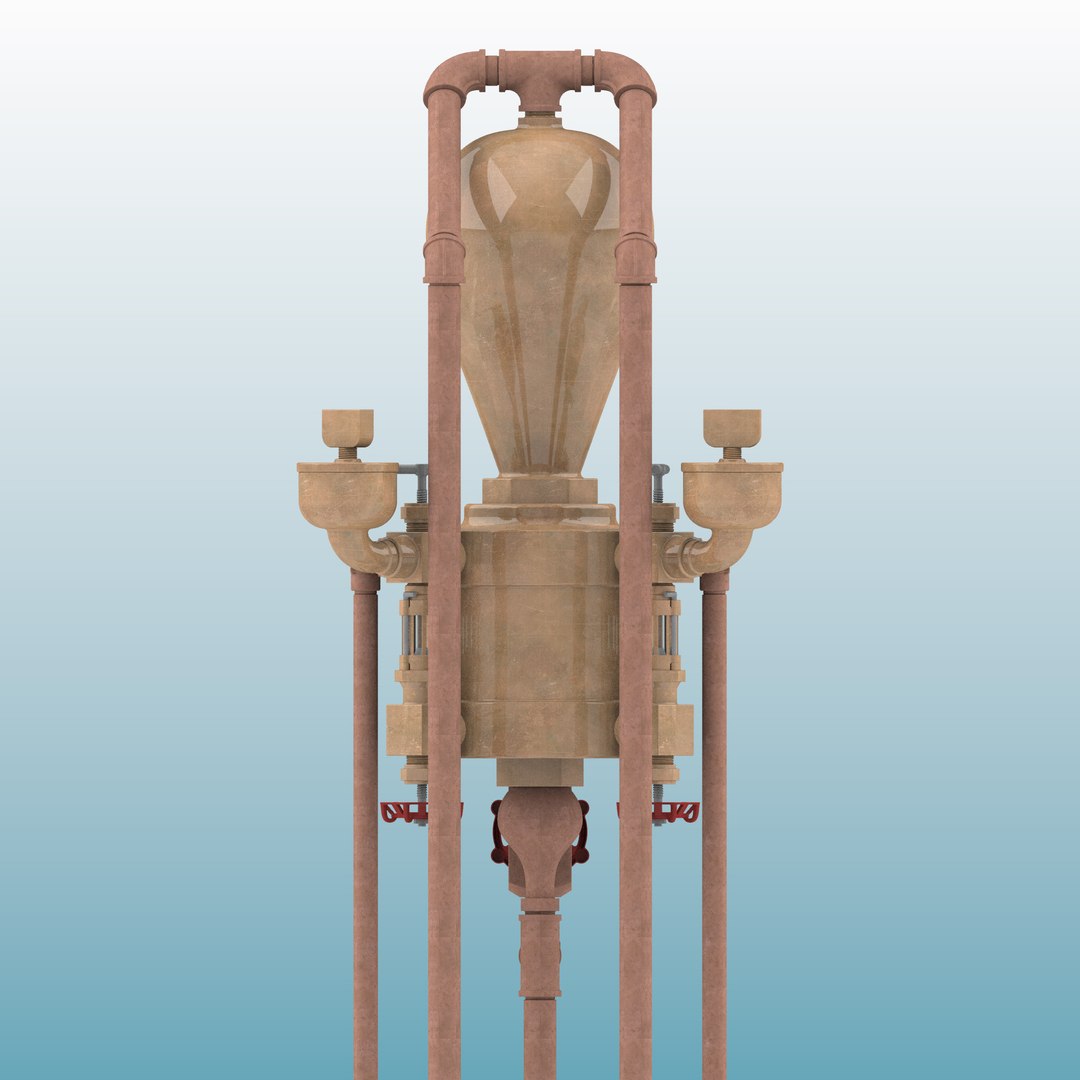 3D Model Vintage Hydrostatic Lubricator - TurboSquid 1745513