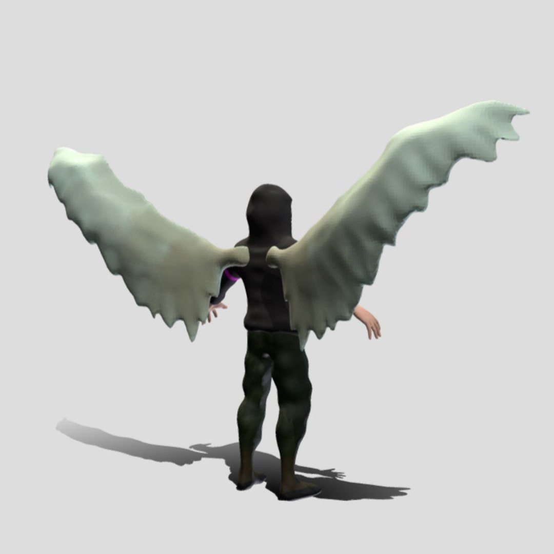 3D Angel Human - TurboSquid 1534348