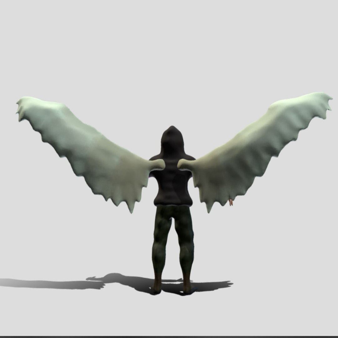 3D Angel Human - TurboSquid 1534348