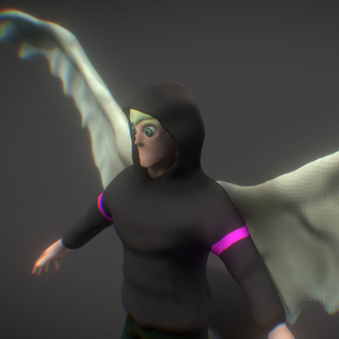 3D Angel Human - TurboSquid 1534348