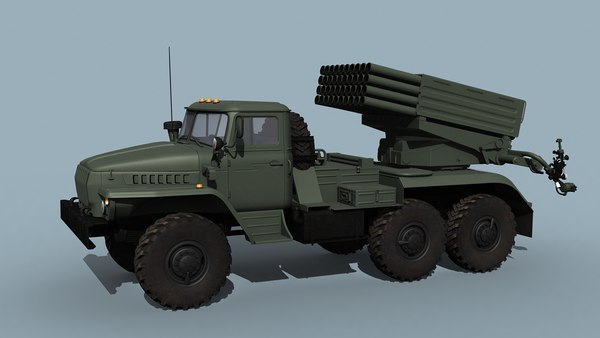 modelo 3d Grad family MLRS - TurboSquid 2096743